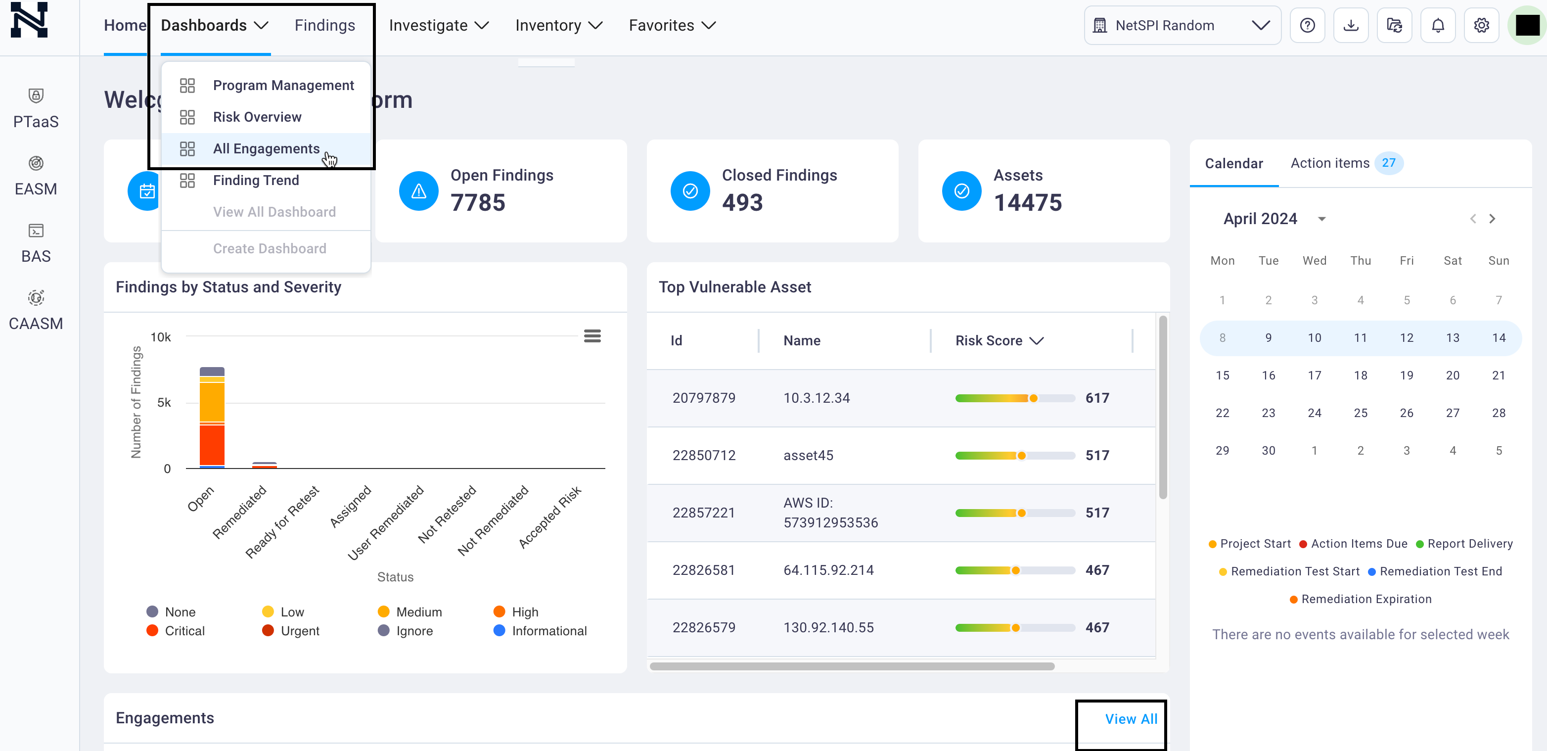 Quick Start For The Netspi Platform The Netspi Platform